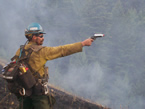 Photos of Hotshot Crews Fighting Fire